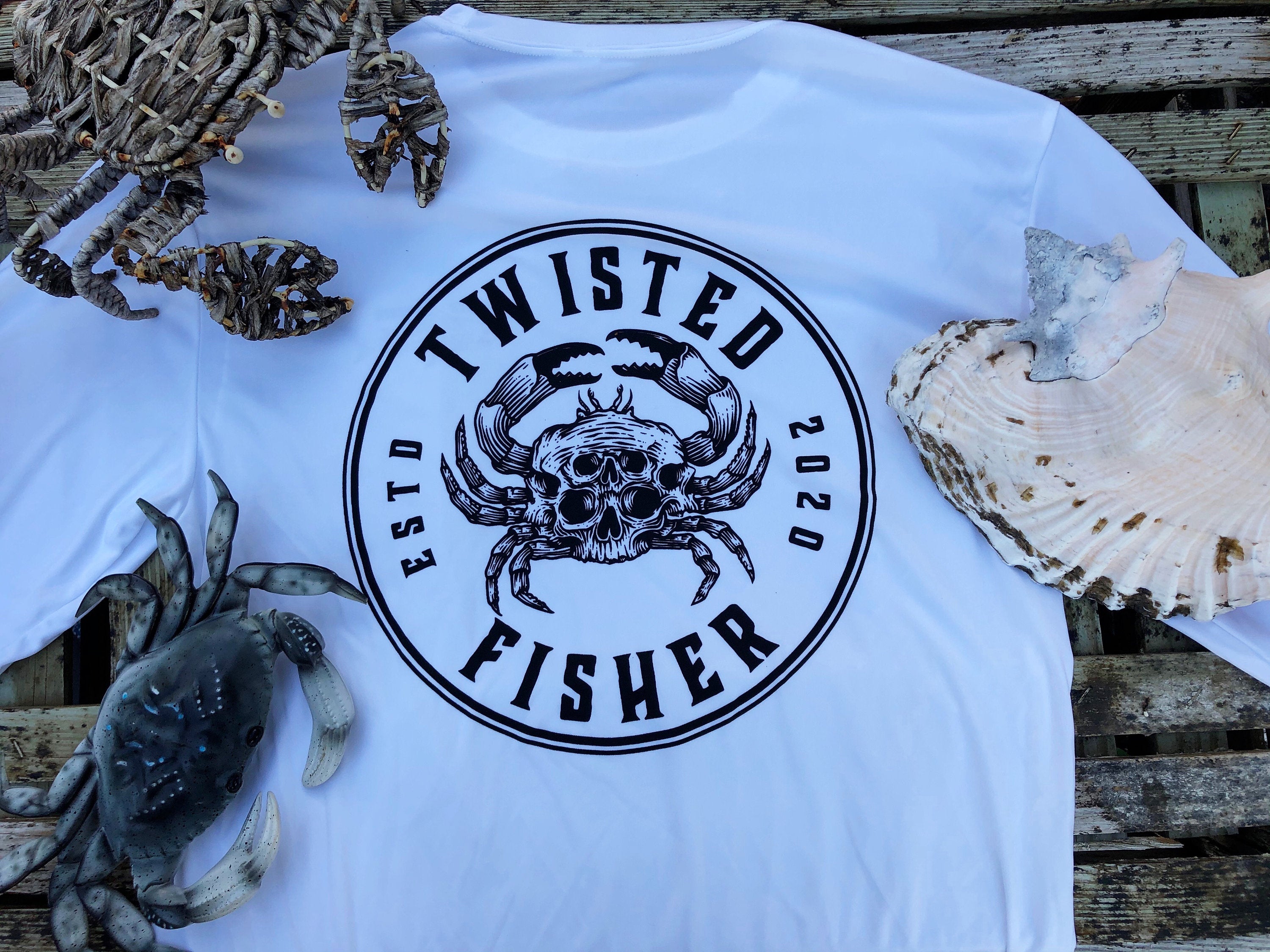 Florida Stone Crab Performance Shirt – Twisted Fisher Apparel